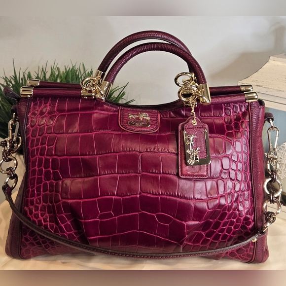 Coach | Bags | Coach Madison Pinnacle Caroline Satchel | Poshmark